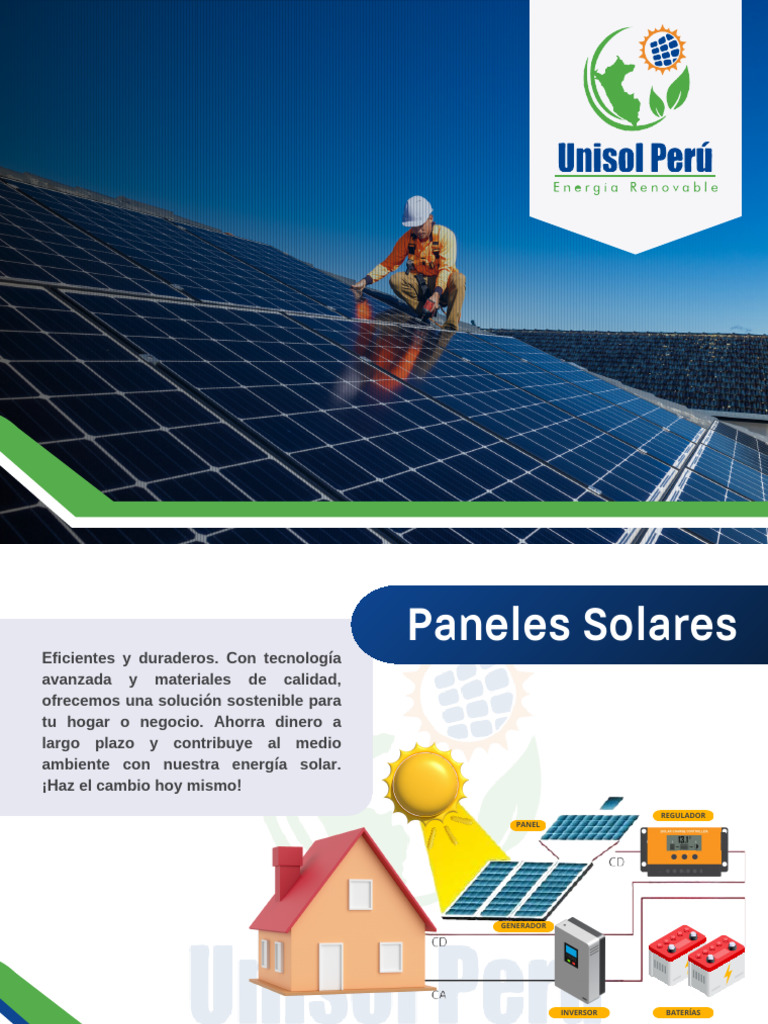 Catálogo Unisol_Paneles solares(2) | PDF