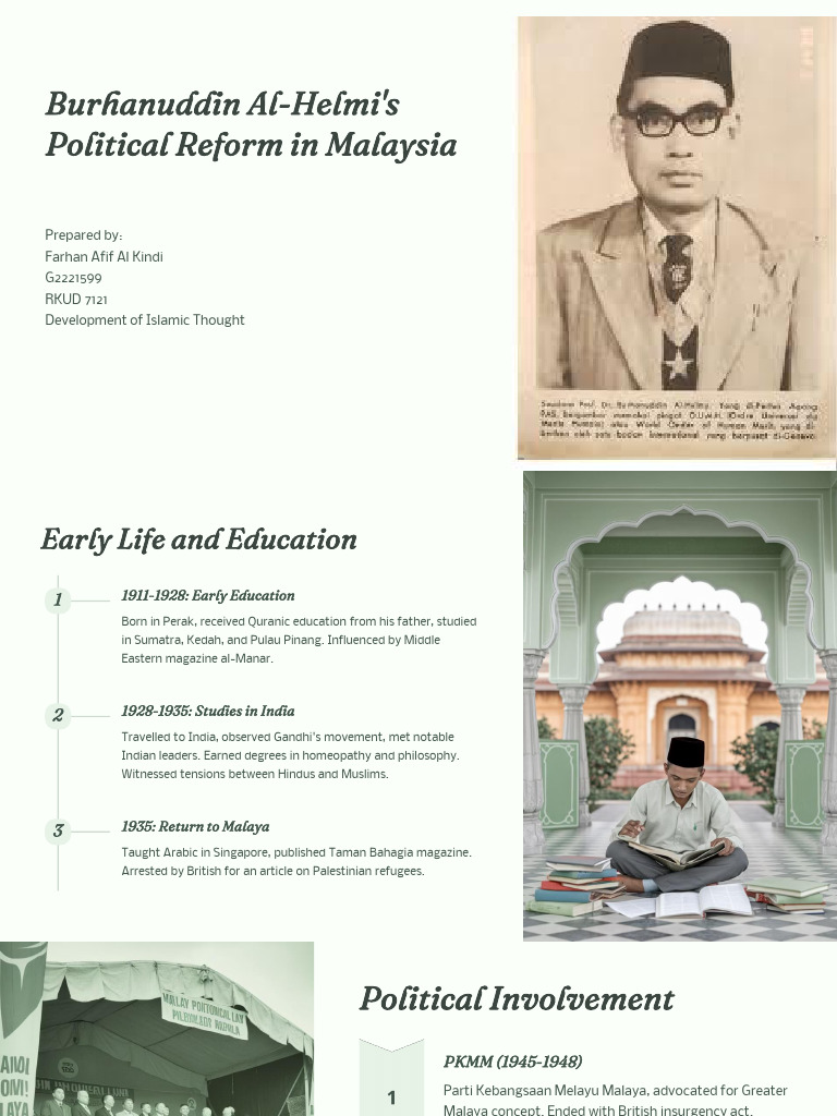 Burhanudin Presentation | PDF | Malaysia | Nationalism