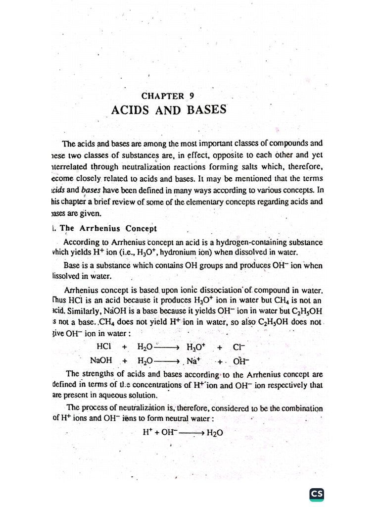 Acid Base | PDF