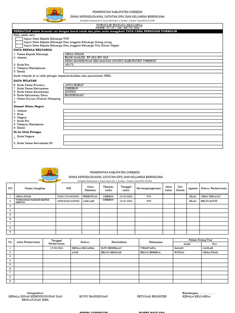 Mega Indah Blok Masjid 2-3 | PDF
