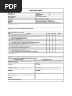 Maintenance Job Card | PDF
