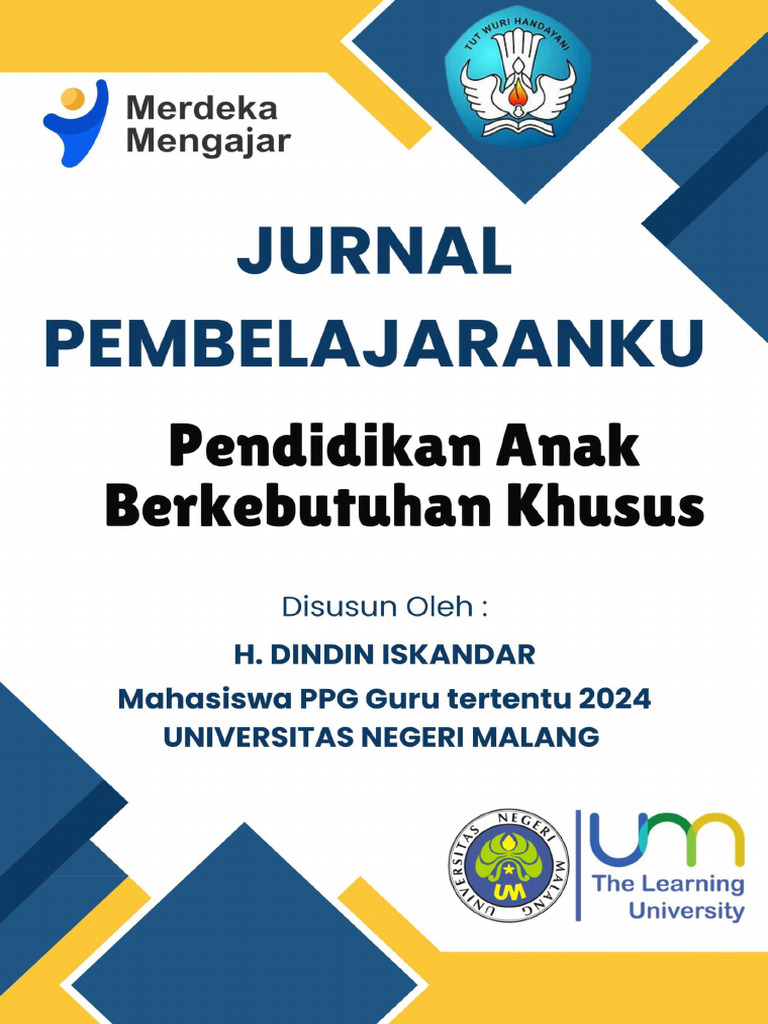 Aksi Nyata Jurnal Pembelajaranku-Modul 3-Pabk | PDF
