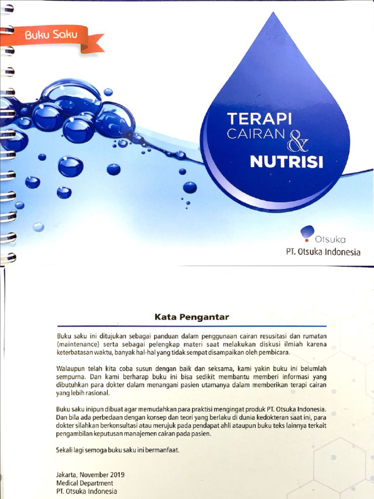 Terapi Cairan & Nutrisi (Otsuka) | PDF