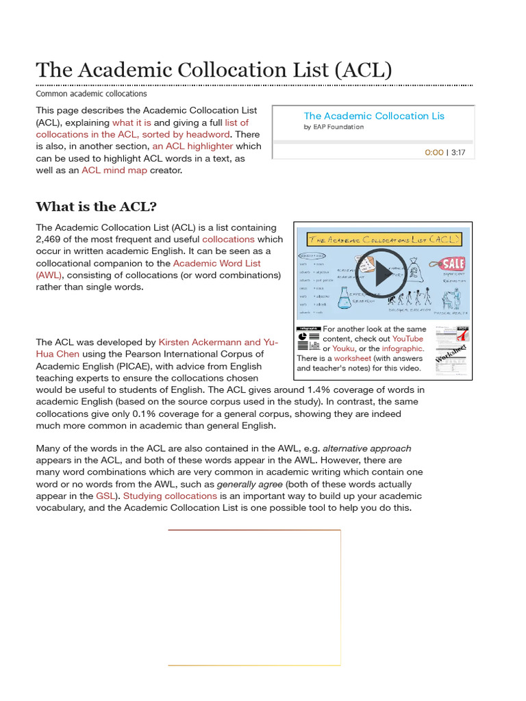 Academic Collocation List | PDF | Social Equality | Analysis