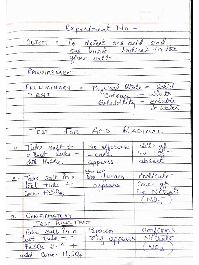 Che Practical Acid Base | PDF
