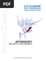 Stryker Hip Arthroscopy Product Guide | PDF | Surgery