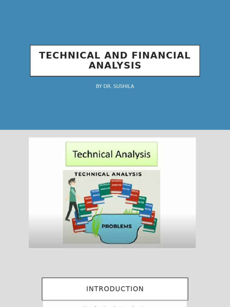 Technical and Financial Analysis | PDF