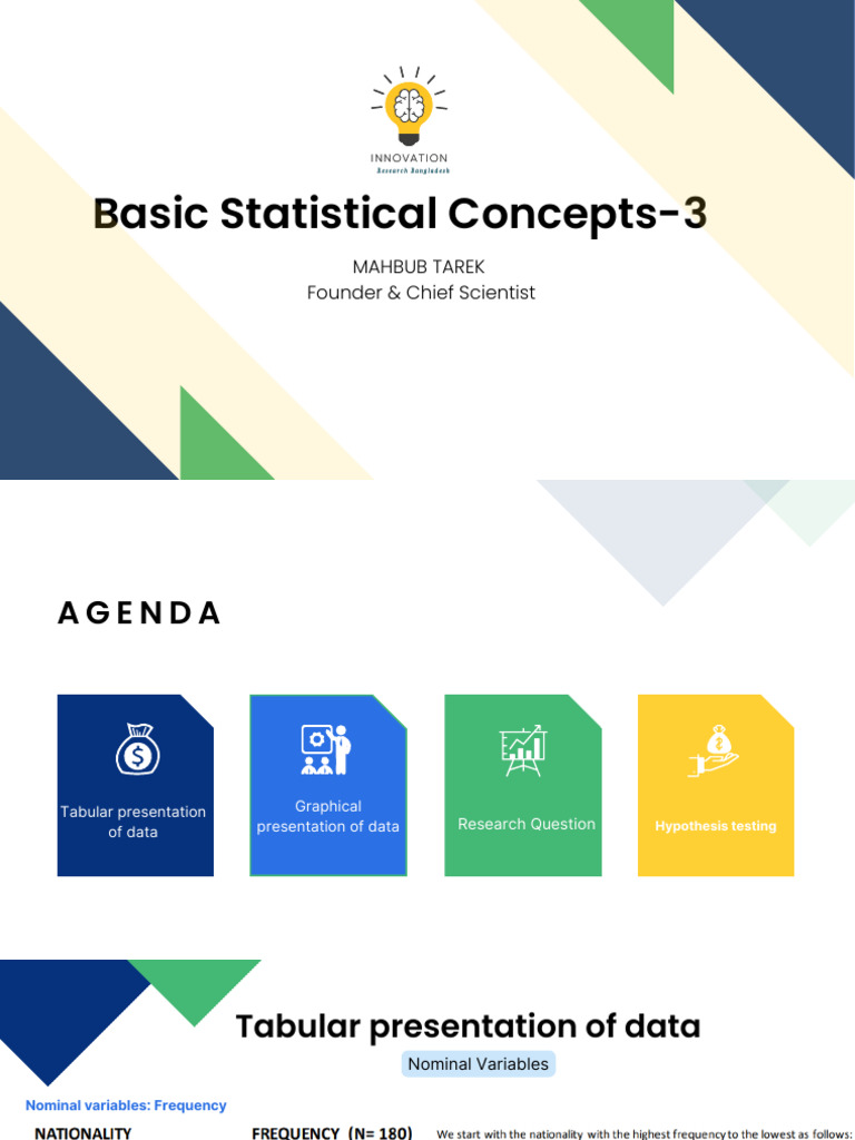 Basic Statistical Concepts-3 | PDF | P Value | Statistical Significance