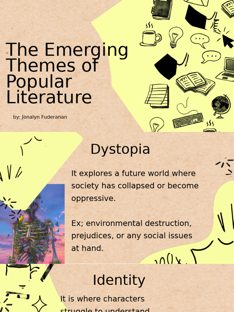 The Emerging Themes of Popular Literature | PDF