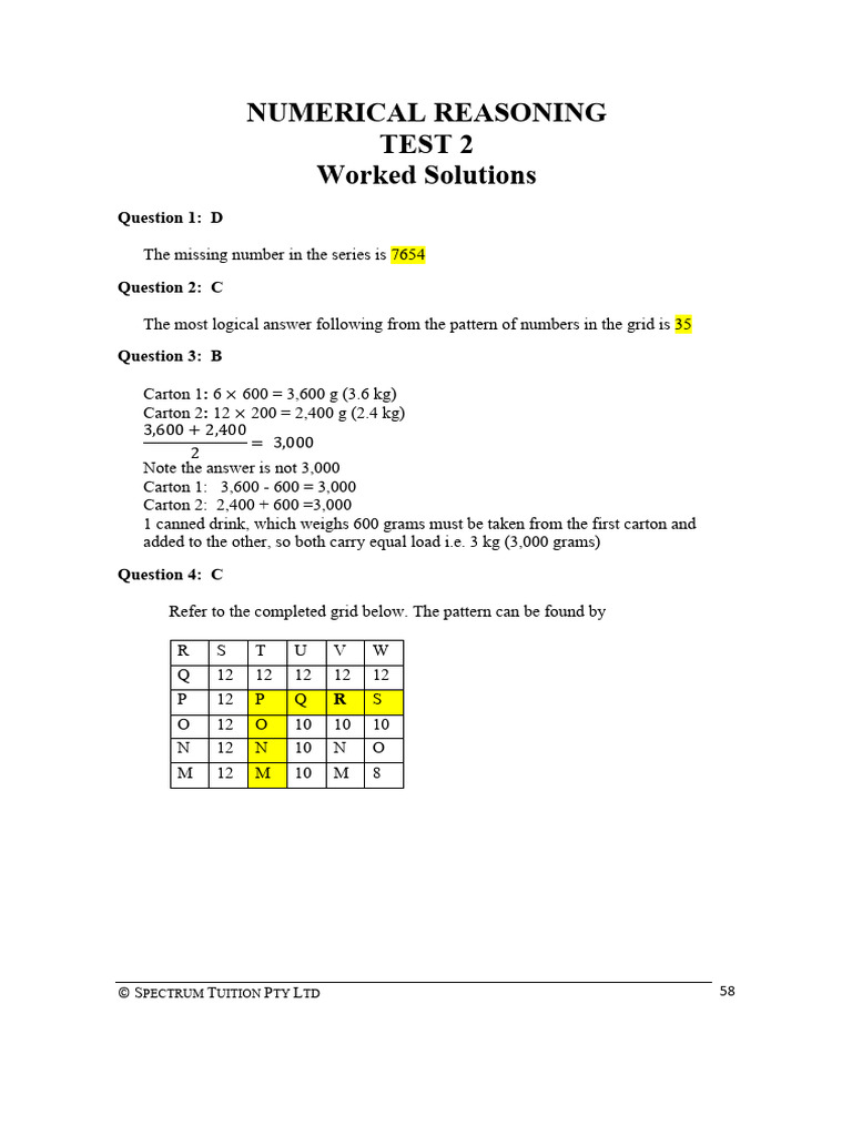 solution_p029 | PDF | Elementary Mathematics | Arithmetic