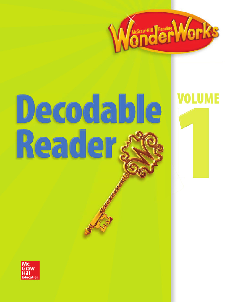 WonderWorks Decodable Reader Vol 1 GR 2-3 2014 | PDF | Word | Morphology