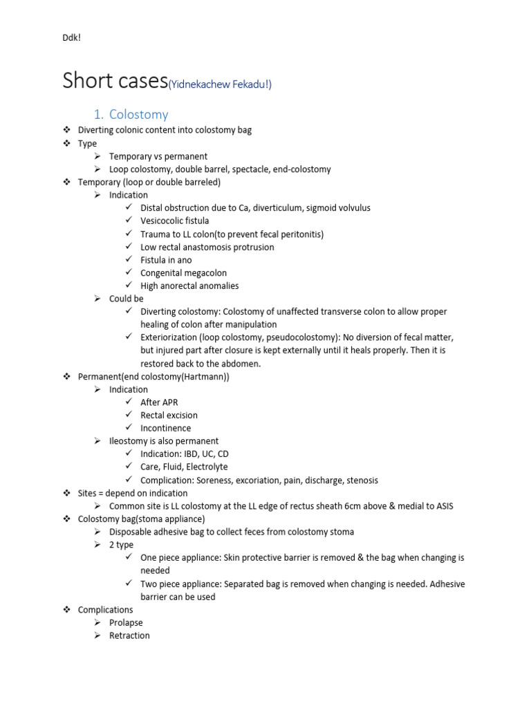 Surgery Short Cases | PDF | Thyroid | Amputation