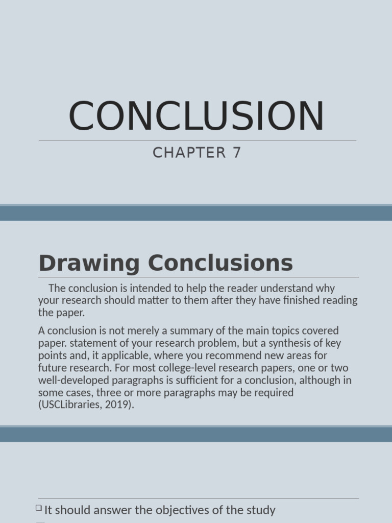 Conclusion Chapter 7 | PDF | Thought | Psychology