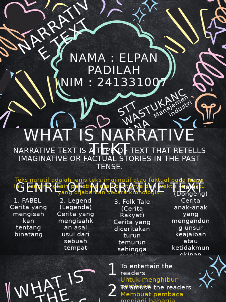 Narrative Text - 20241212 - 162927 - 0000 | PDF | Verb | Grammatical Tense