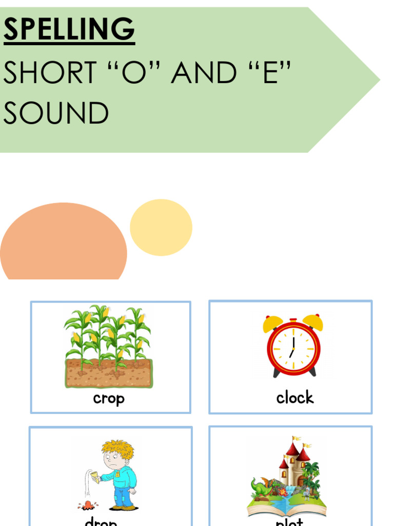 Spelling-Short E-Short U-Age Words-Vocabulario Ilustrado-I Parcial 2024 ...