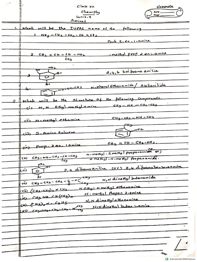 Amines | PDF