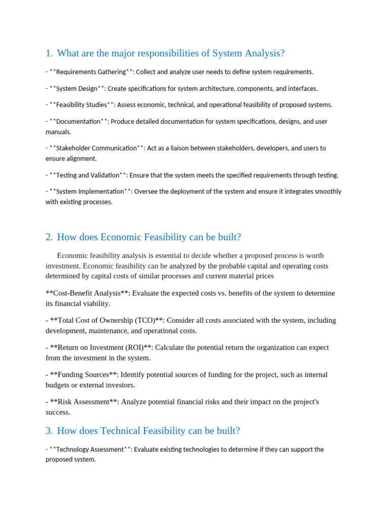 1 | PDF | Feasibility Study | Software Engineering