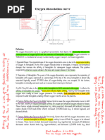 Factors Affecting Oxygen Haemoglobin Dissociation Curve | PDF | Hemoglobin | Physiology