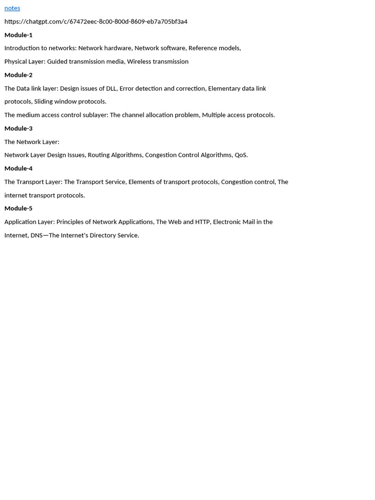 Network Protocols Overview | PDF