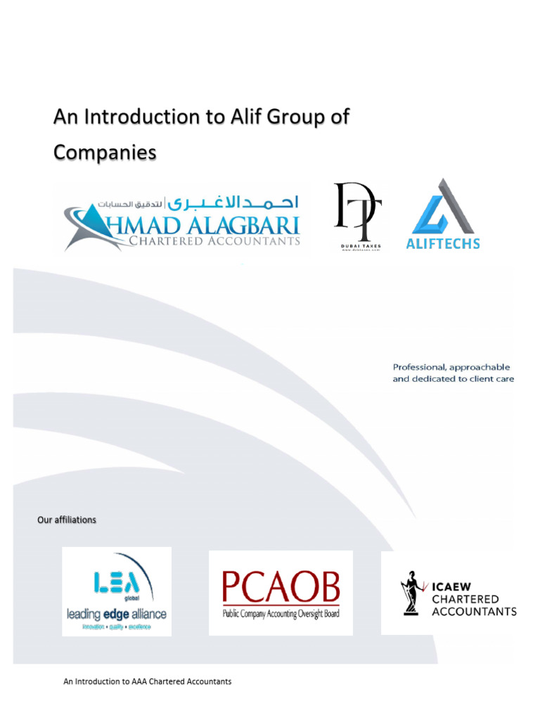 AAA-Profile-2024 | PDF | Business | Financial Services