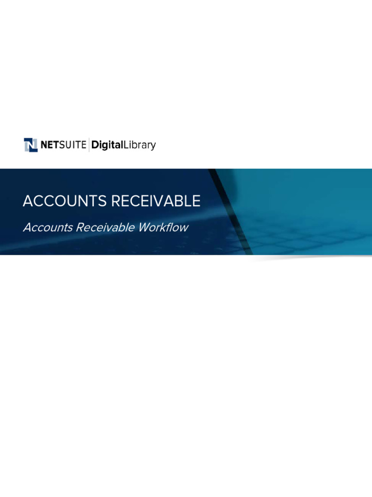 Dl Ar Workflow Printed Pdf Invoice Debits And Credits