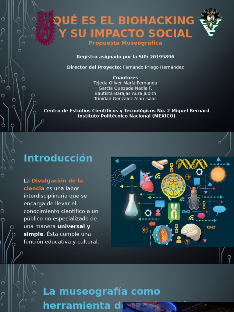 Que Es Biohacking | PDF | Diseño | Evaluación