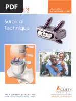 Medartis Distal Radius Surgical Technique | PDF | Drill | Limbs (Anatomy)