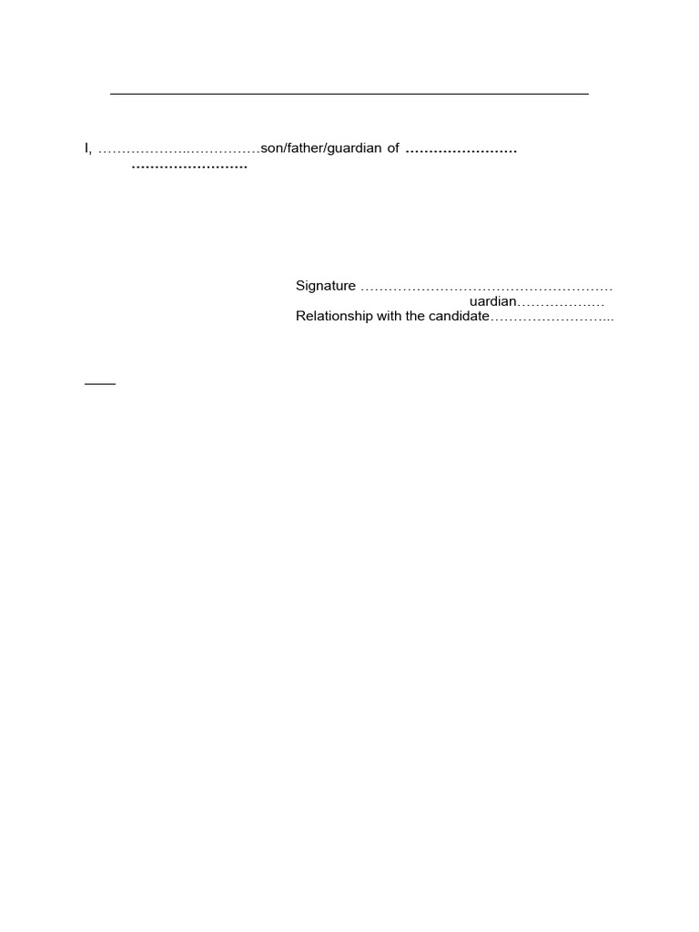 Consent Form For Physical Fitness Test and Medical Tests | PDF