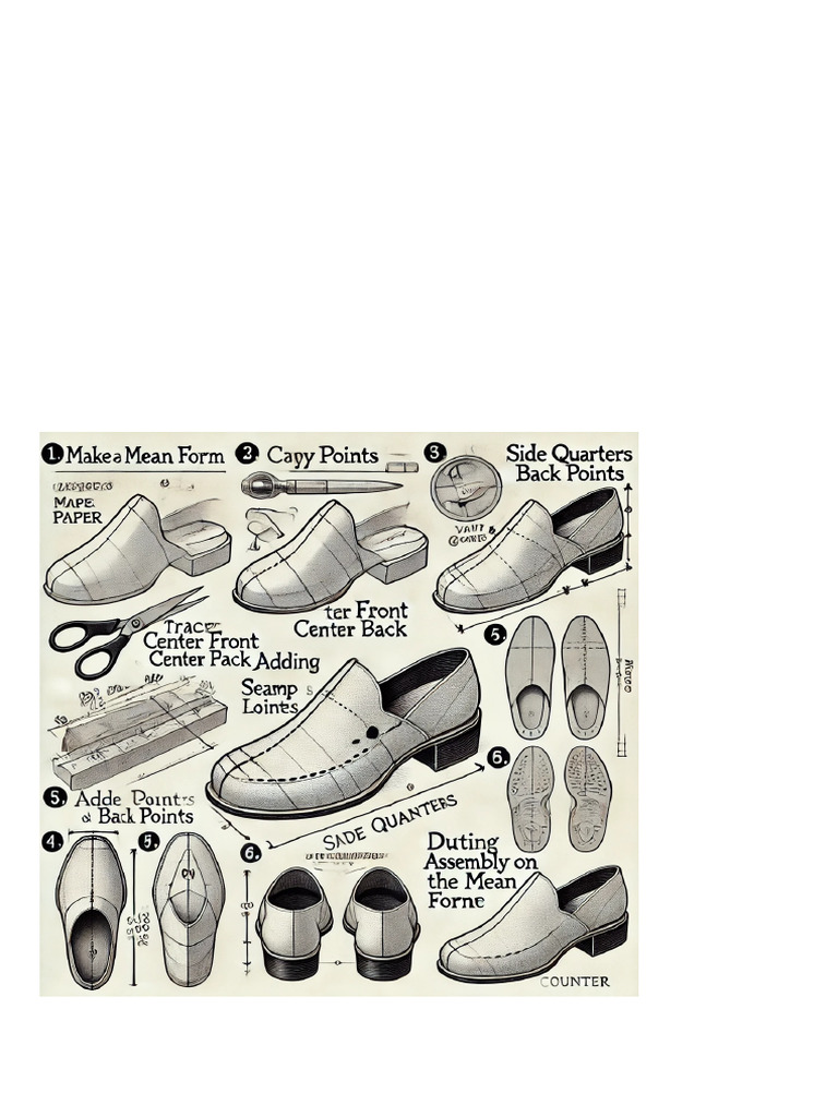 Half Shoe Pattern Guide | PDF