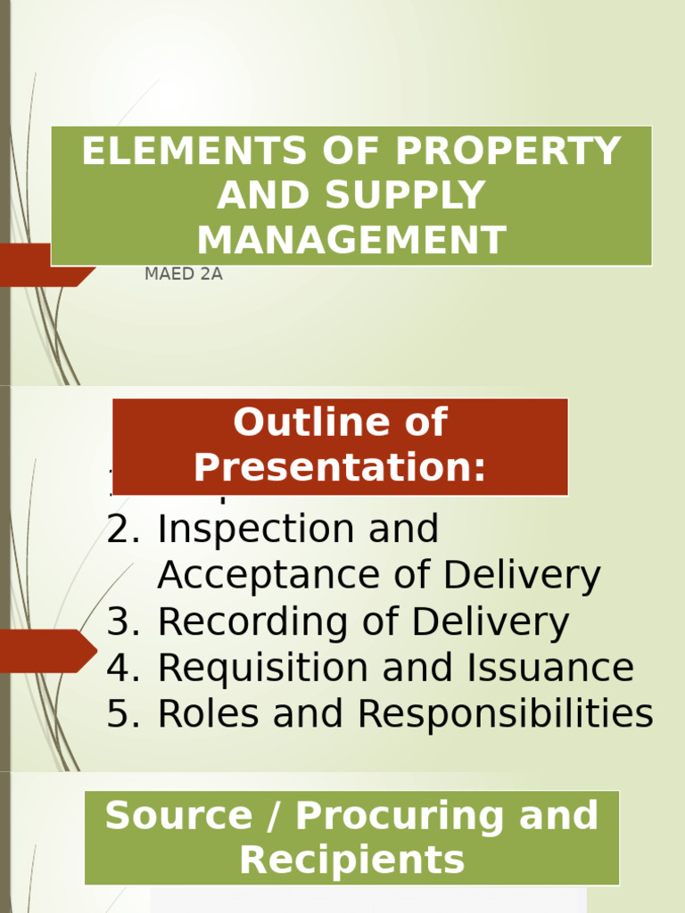 Phases of Property Management Explained | PDF | Inventory | Business