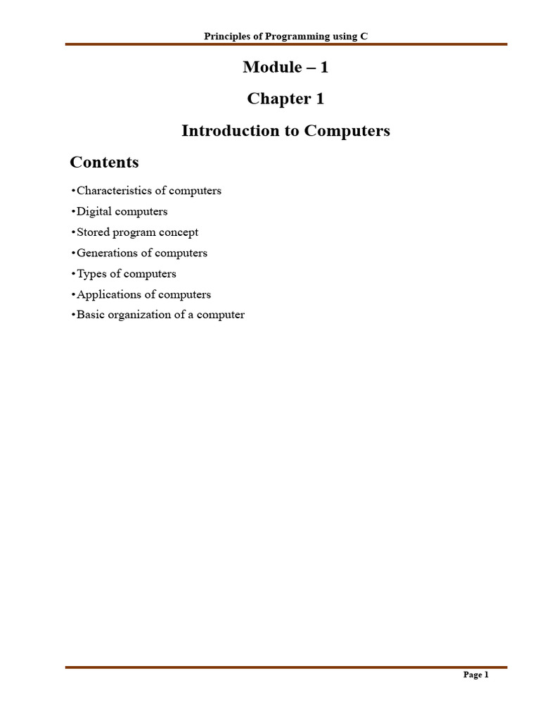 Module 1_Chapter 1_ BPOPS103.docx | PDF | Personal Computers | Integrated Circuit