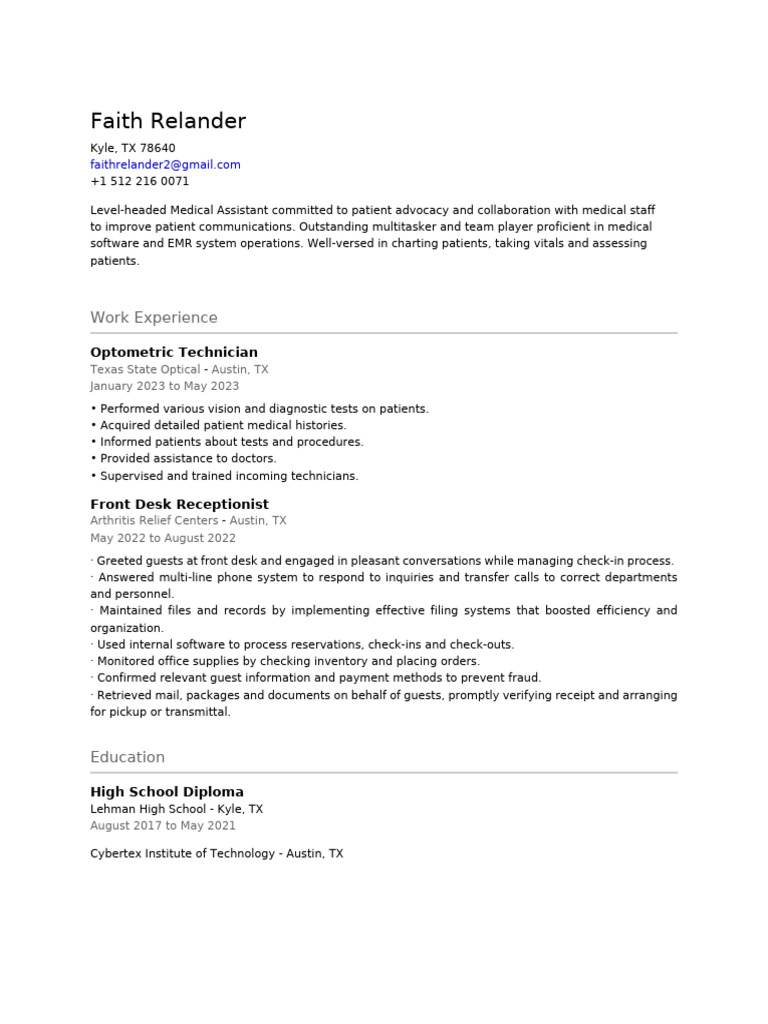 Updated Resume | PDF