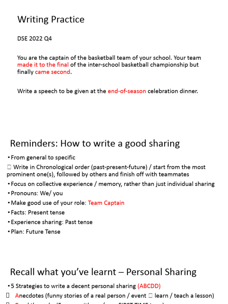 Prompts for Writing Practice 2 | PDF | Linguistic Typology | Languages