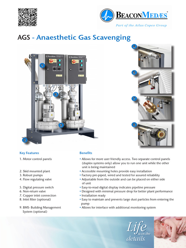 Ags Plant Pb9 | PDF | Pump | Anesthesia