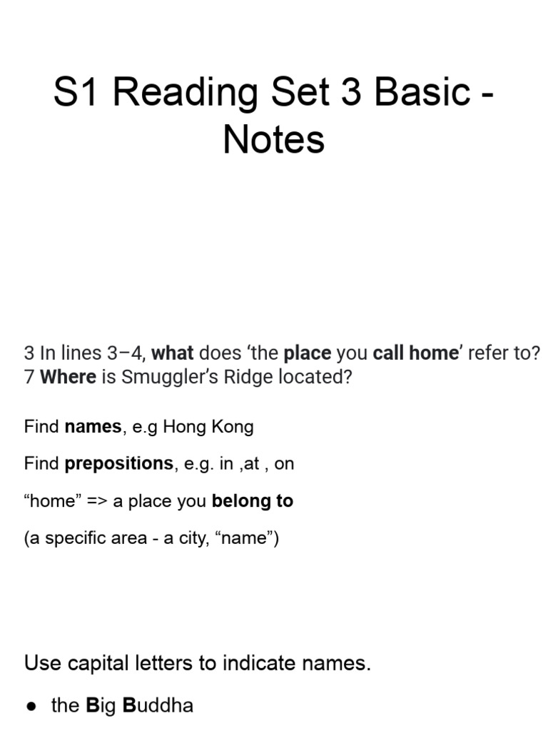 Reading Comprehension Guide | PDF