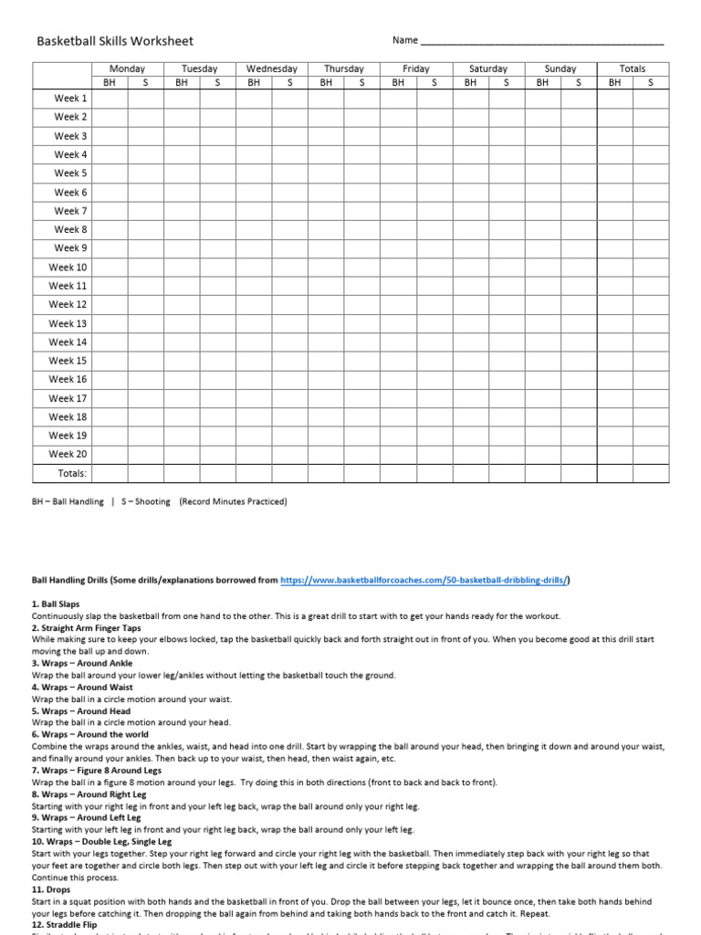 Basketball Worksheet | PDF | Sports | Athletic Sports
