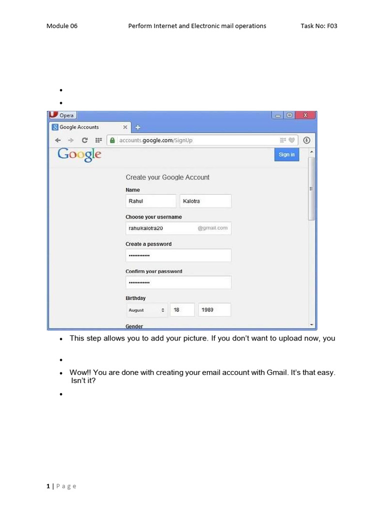 F4 | PDF | Gmail | Application Layer Protocols