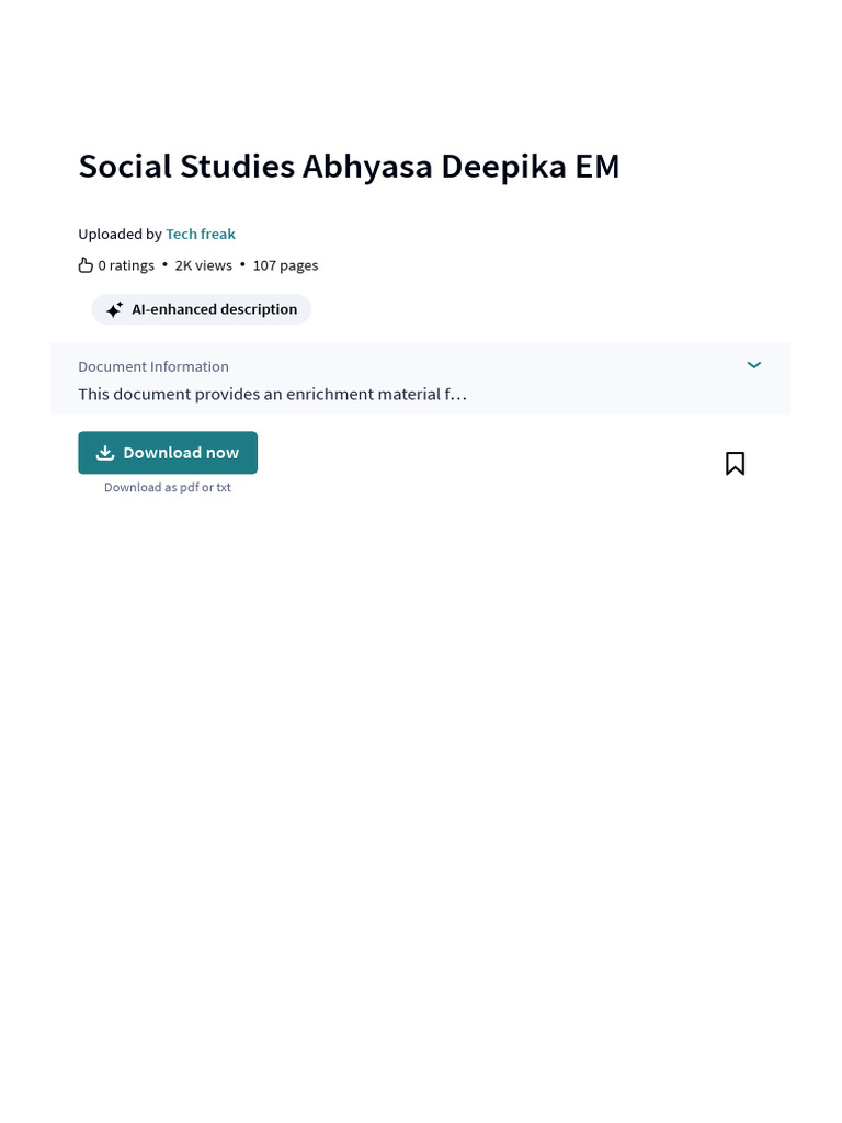 Social Studies Abhyasa Deepika EM - PDF - Himalayas - Jet Stream | PDF | Scribd