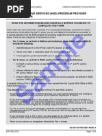 Home Services Program Time Sheet: Dates: (Check Box) | PDF