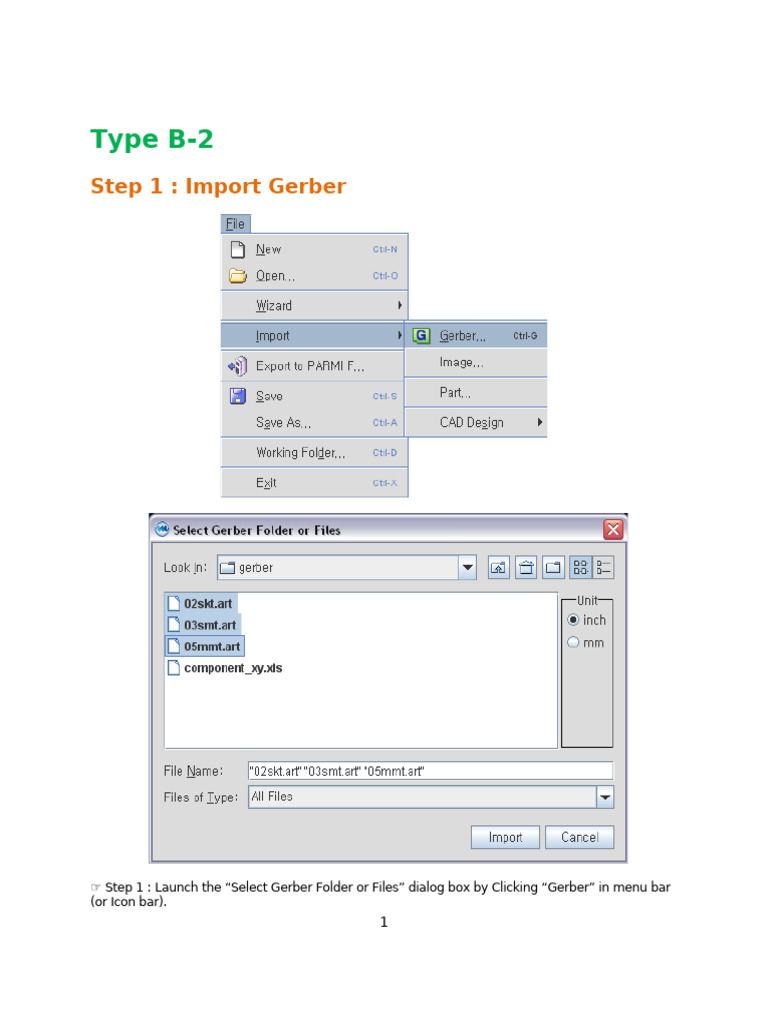 Type B-2-en | PDF | Menu (Computing) | Button (Computing)