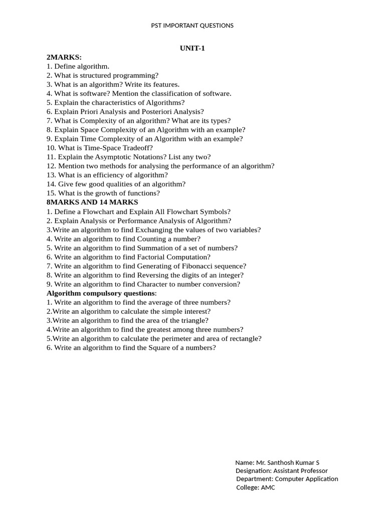 Algorithm & C Programming Guide | PDF | Algorithms | Data Type