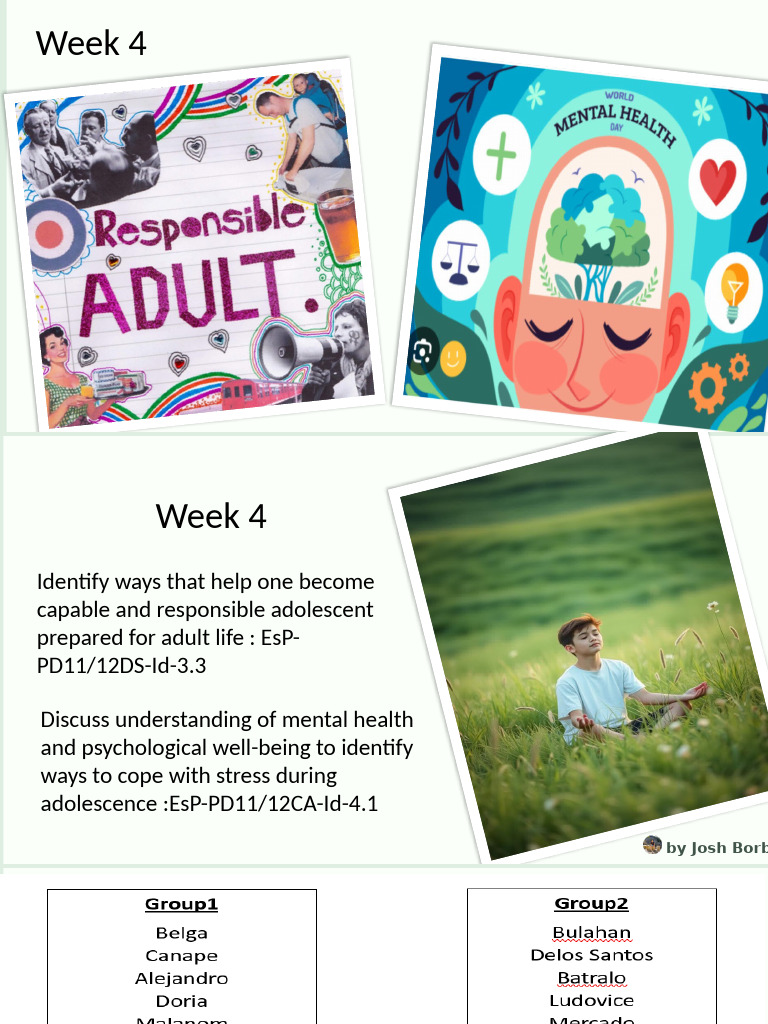 PERDEV q1w4 | PDF | Mindfulness | Adolescence