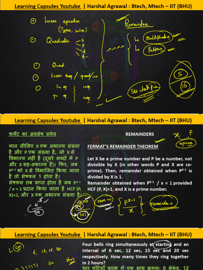 @cyber Monster1 Number System Miscellaneous & Practice Sessions | PDF