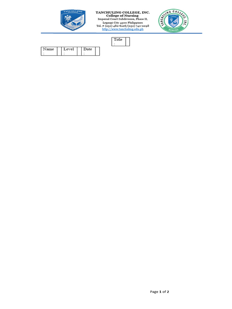 Art Appreciation Report Template | PDF