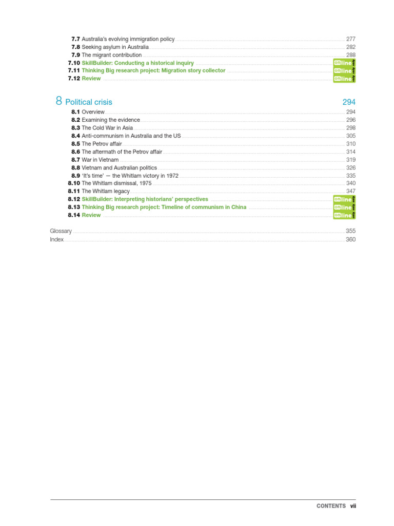 Jacaranda History Textbook Contents 3 | PDF | Cultural Globalization ...