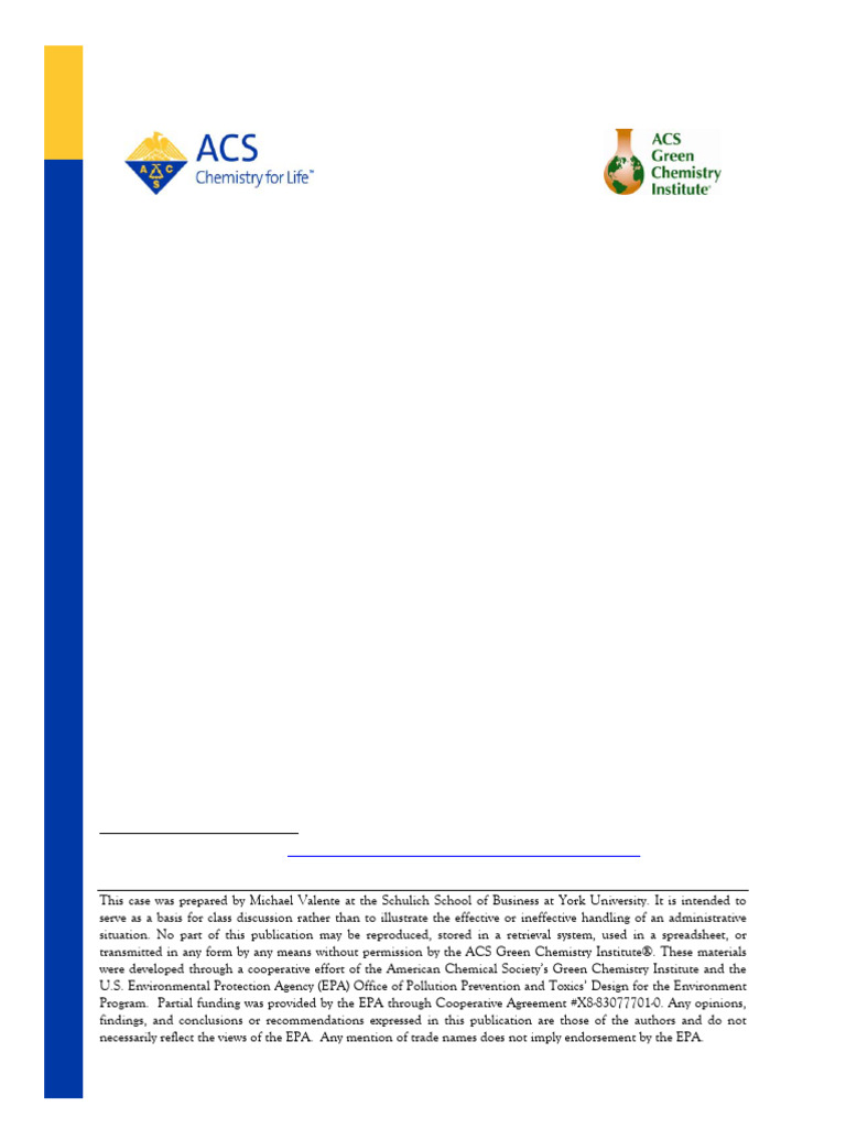 ADM Business Case Study | PDF | Biodiesel | Paint