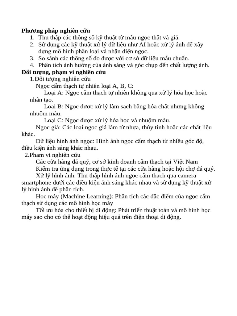 Phương Pháp Nghiên C U | PDF