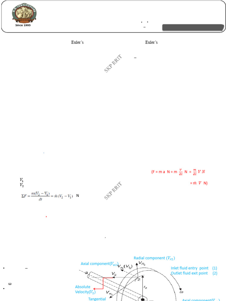 V SEM PPT TM Module -2_watermark | PDF | Turbomachinery | Turbine