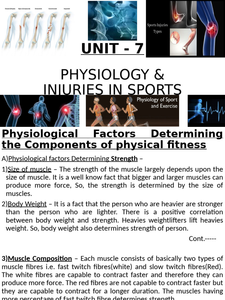 UNIT - 7 | PDF | Skeletal Muscle | Wound