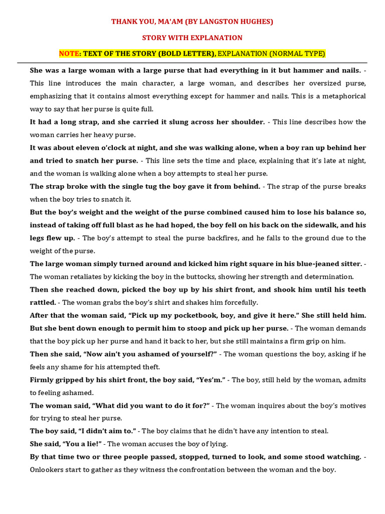 Mrs. Jones' Compassionate Encounter | PDF